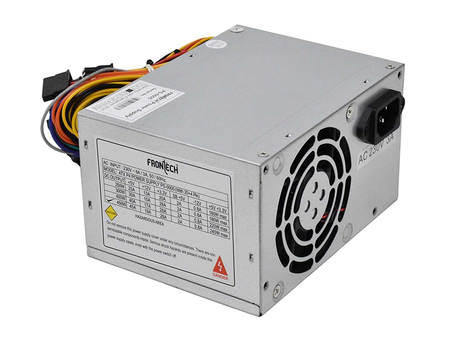 Frontech Computer Power Supply as 230V/450W SMPS - Comzone